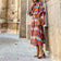 Chesca - Coloured Print Midi Dress